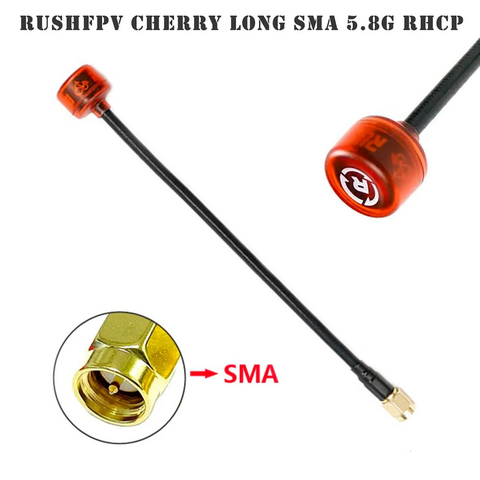 Антена Rush Cherry FPV 5.8G RHCP SMA 160 mm - 1818 SHOP
